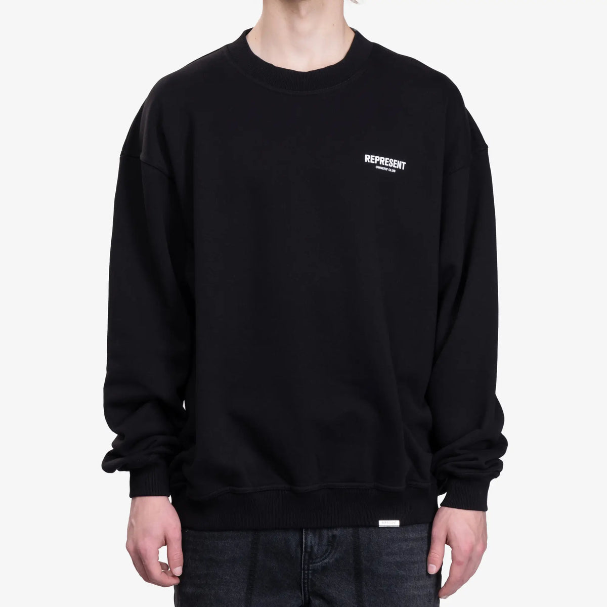 Represent Clothing Mens Owners Club Sweatshirt in Black