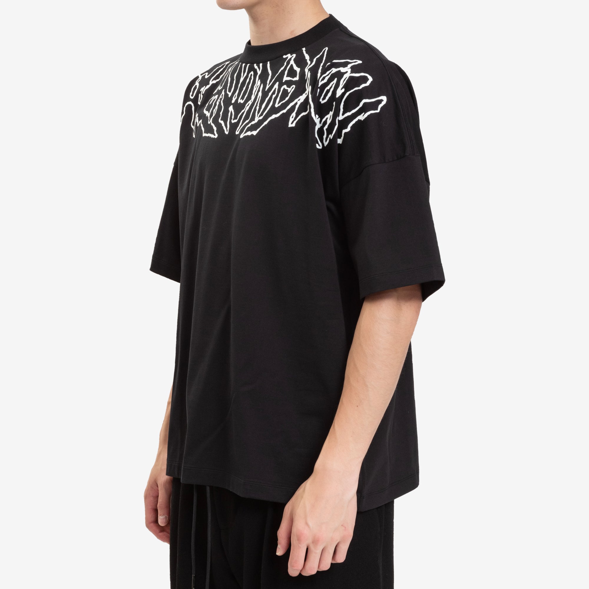 Phenomenon Metal Logo T-Shirt in Black