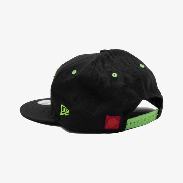 Women and Men CLOT Cap CLOT Snake Snapback Cap in Black